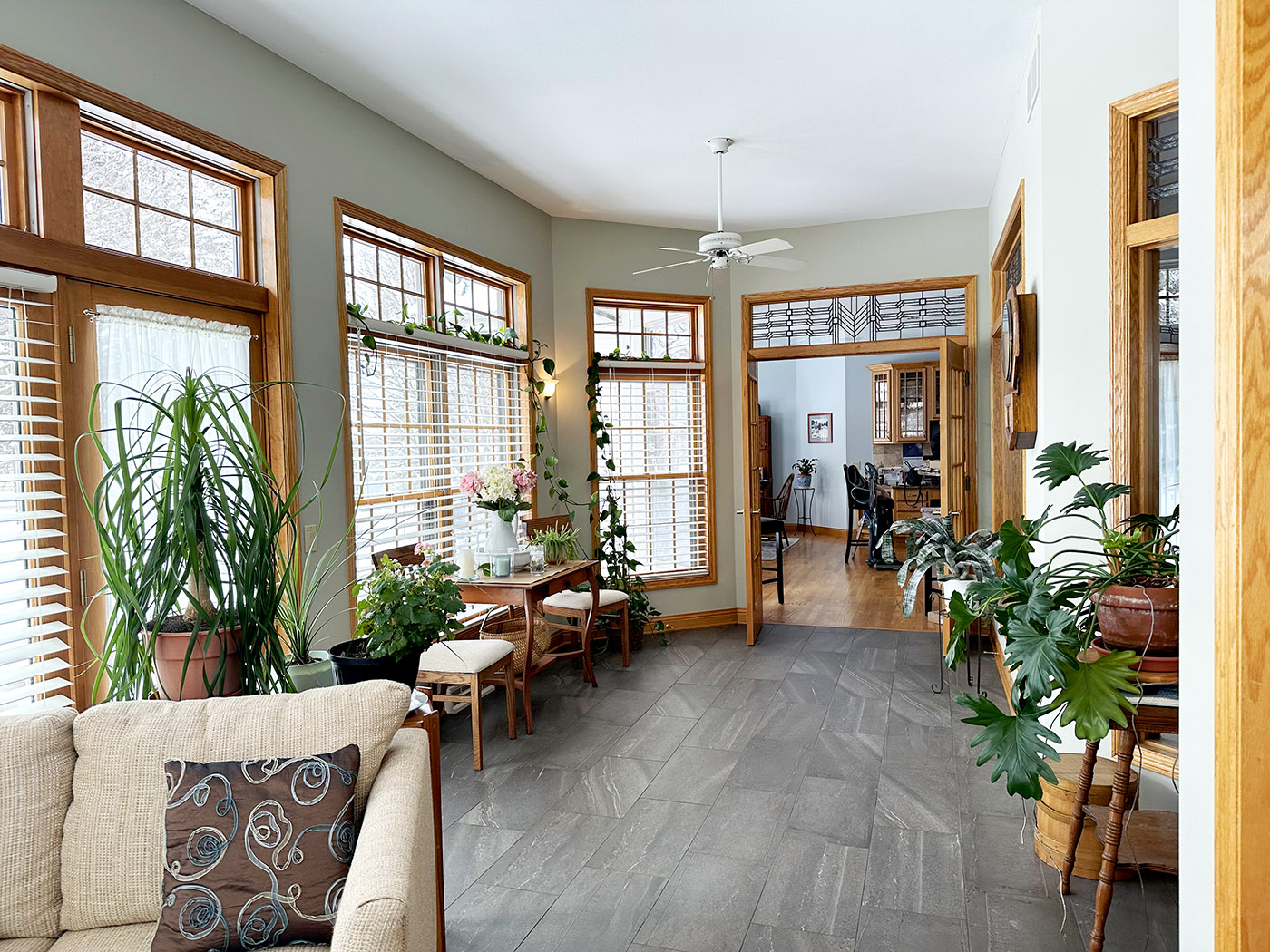 Craftsman Sunroom - Dahlia Design Remodel
