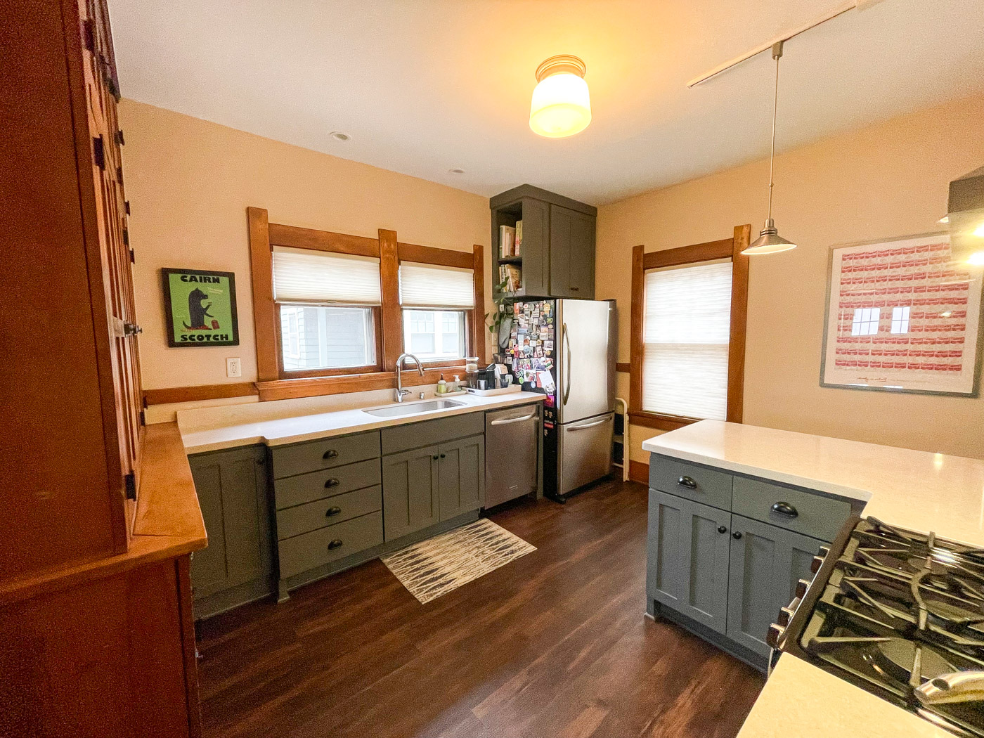 Craftsman Kitchen Tile Backsplash - Dahlia Design Remodel